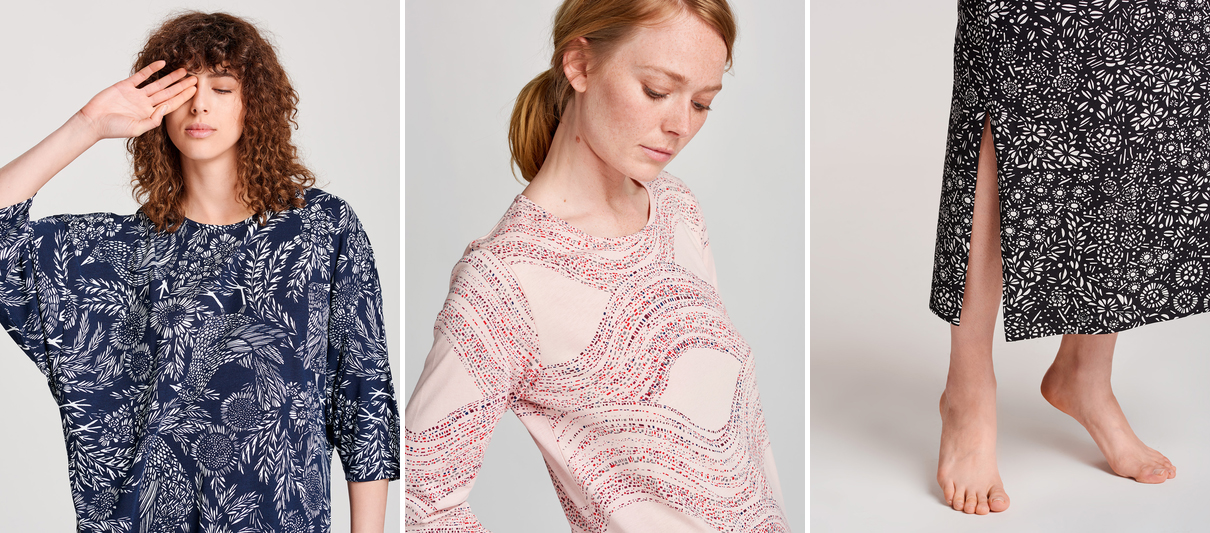 Kuoseja Nanson kanssa syksylle 2019 | Designs for Nanso Nightwear AW19 ...